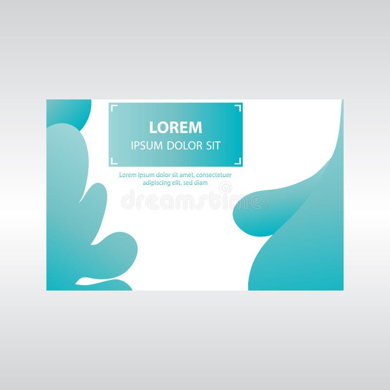 Web Banner Design Template. Ready Use Vector Template Stock Vector ...