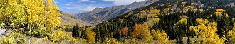 Web Banner of Fall in the Mountains Stock Image - Image of nature ...