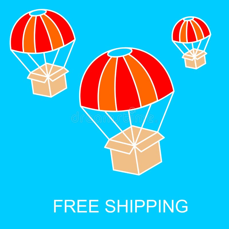 Web Banner for Drop Shipping or E-Commerce. Stock Vector - Illustration ...