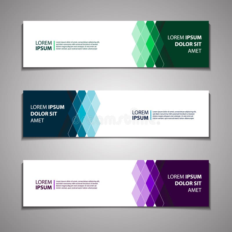 Web Banner Header Footer Background Template Mockup. Modern Abstract ... Web Banner Header Footer Background Template Mockup. Modern Abstract ...
