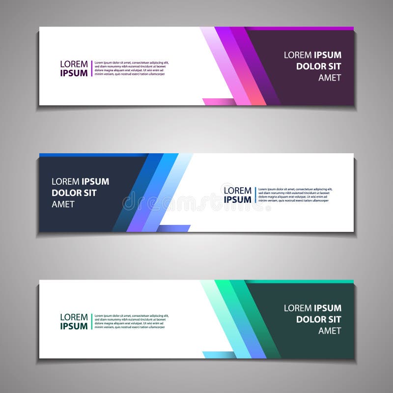 Web Banner Header Footer. Wavy Wave Shape Modern Abstract Design ... Web Banner Header Footer. Wavy Wave Shape Modern Abstract Design ...