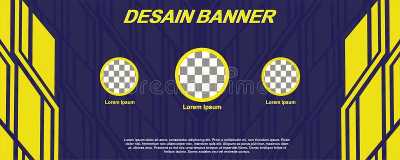 Web Banner or Header Template, for Winners or Webinars, with a Modern ...