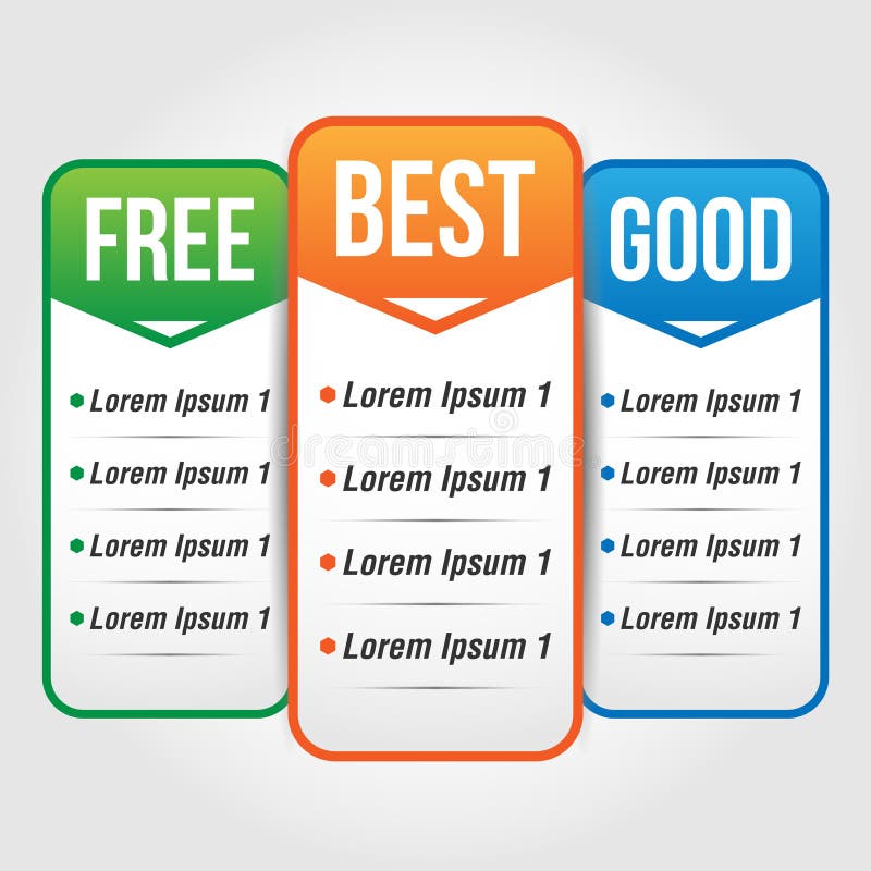 Web Banner Vector Template stock illustration. Illustration of vector ...