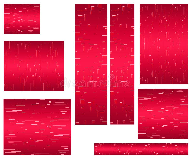 Eight banners stock vector. Illustration of beauty, floral - 4258195