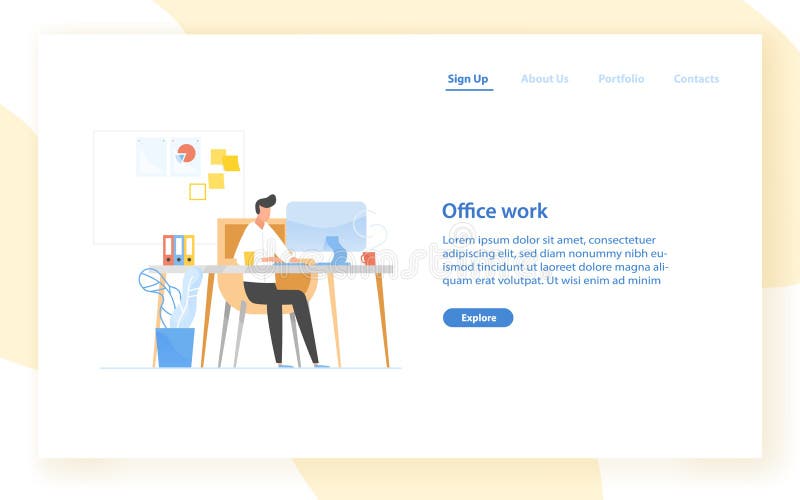 Programmer Coder Web Developer Or Software Engineer Sitting At Desk And Working On Computer Or