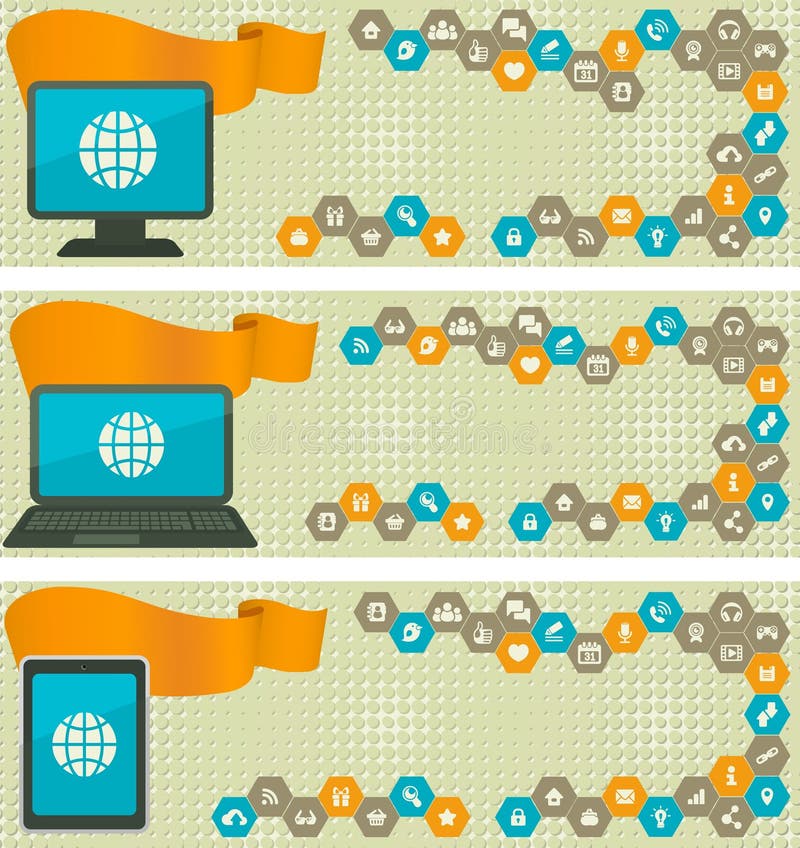 Internet Cells Seamless Pattern Stock Vector - Illustration of graphic ...
