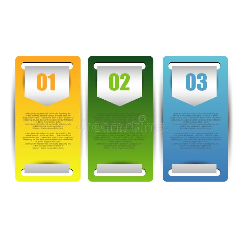 Web banners stock vector. Illustration of menu, infographic - 44693137