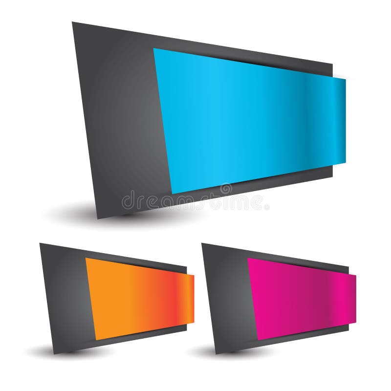 Web Banners,labels,header or Tags for Your Advertisement Stock Vector ...