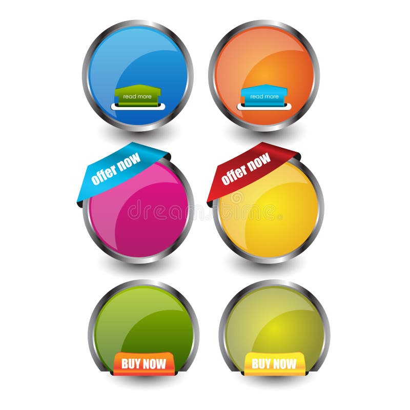 Web Banners,labels,header or Tags for Your Advertisement Stock Vector ...