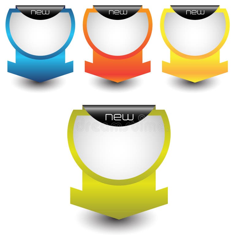 Web Banners,labels,header or Tags for Your Advertisement Stock Vector ...