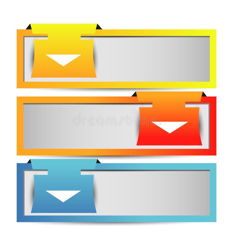 Web Banners,labels,header or Tags for Your Advertisement Stock Vector ...