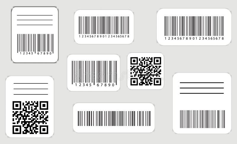 Ticket Barcode Vector