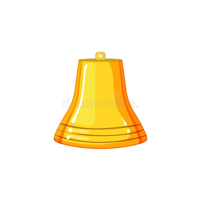 Web Bell Cartoon Vector Illustration Stock Vector - Illustration of ...