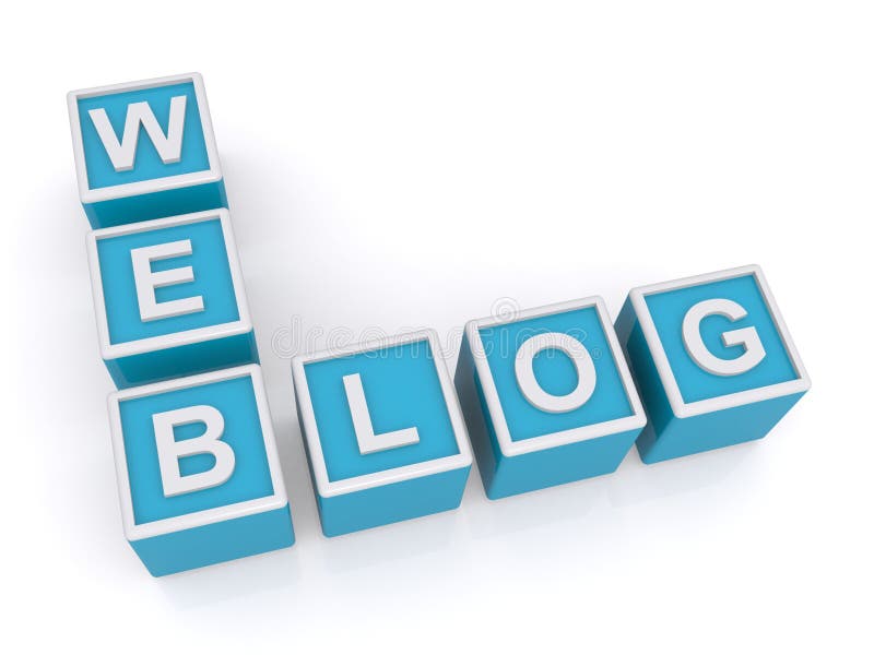 Web blog stock photo. Image of block, computers, blocks - 39807060