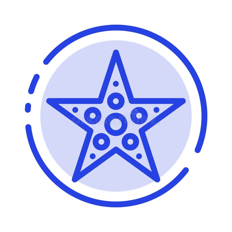 Web Blue Dotted Line Line Icon Stock Vector - Illustration of : 148637938