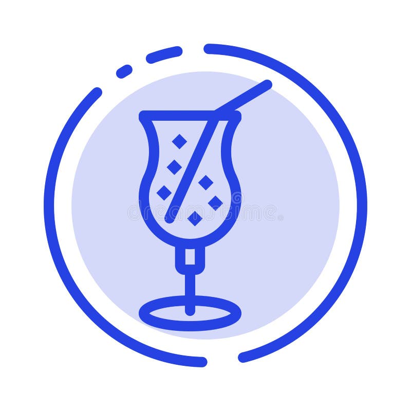 Web Blue Dotted Line Line Icon Stock Vector - Illustration of : 148945485