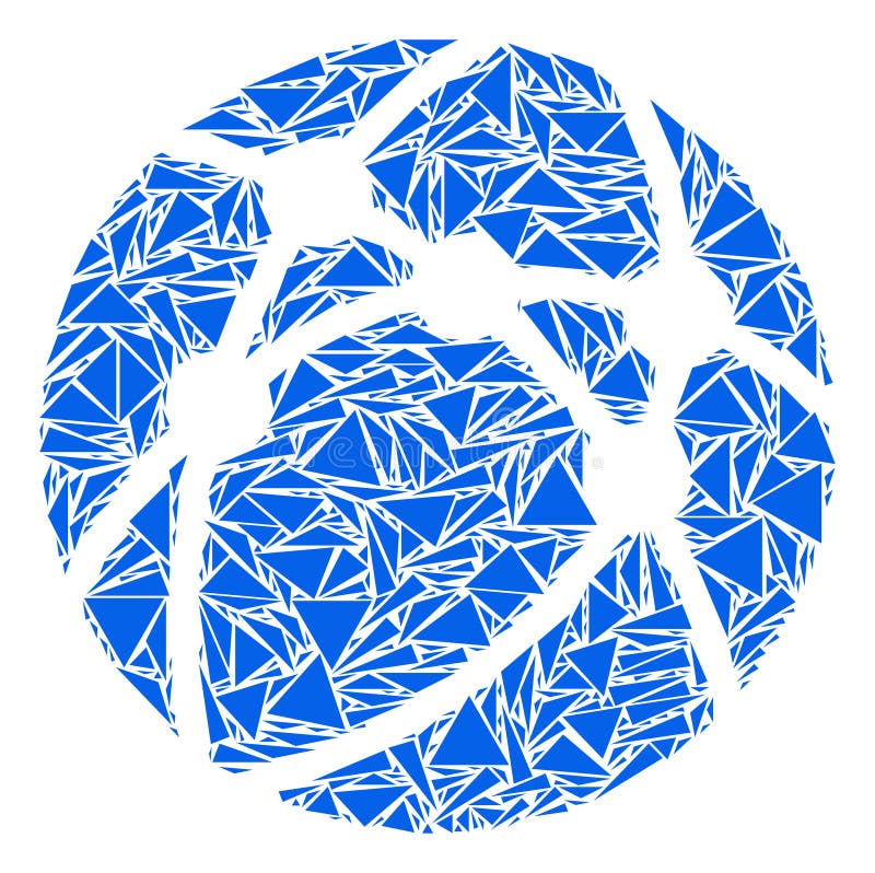 Web Browser Collage Icon of Halftone Spheres Stock Vector ...