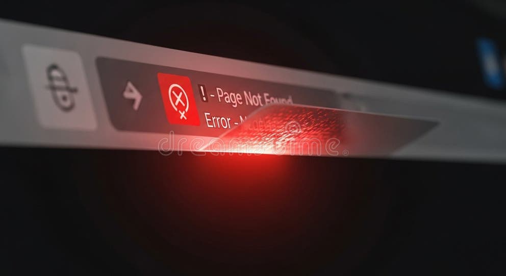 Poster Displaying Error Message Stock Illustrations – 41 Poster ...