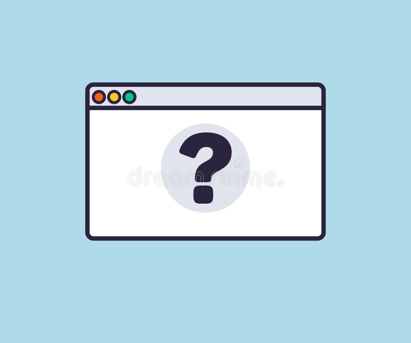 Web Browser Request, Communication Technology and Marketing Date Logo ...