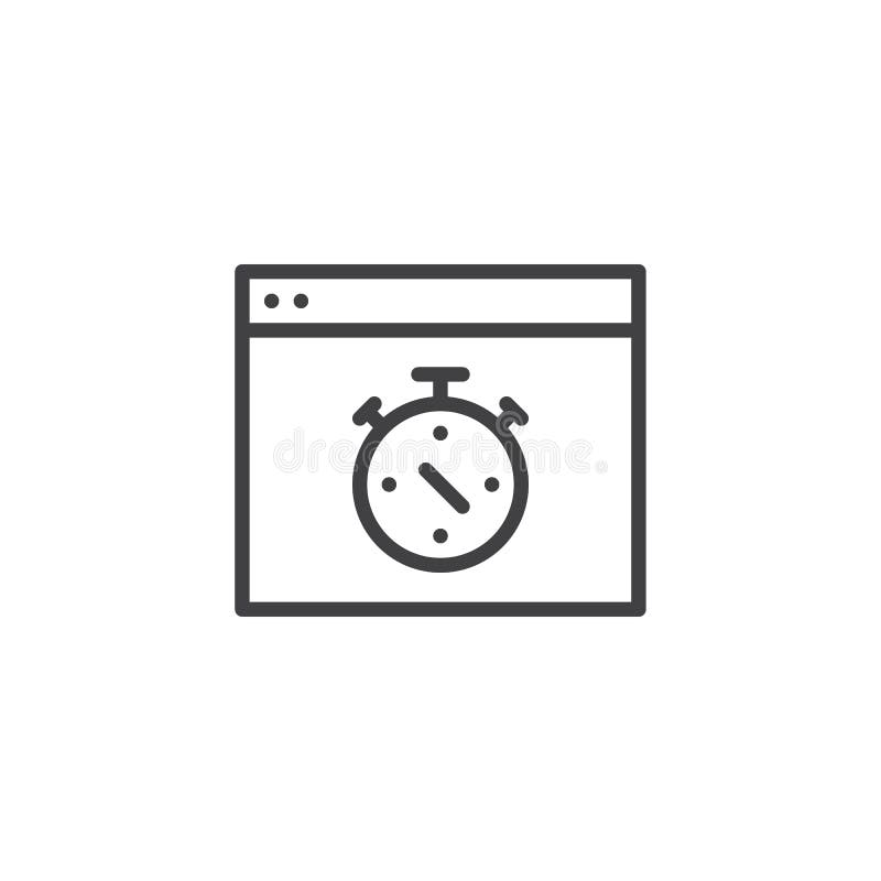 Browser Stopwatch Stock Illustrations – 1,036 Browser Stopwatch Stock ...