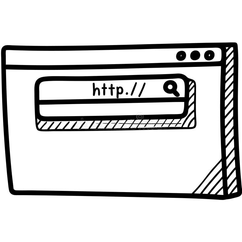Sketch Browser Window Stock Illustrations – 1,288 Sketch Browser Window ...