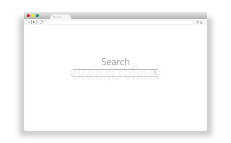 Web Browser Window. Empty Browser Window Template. Stock Vector ... Web Browser Window. Empty Browser Window Template. Stock Vector ...
