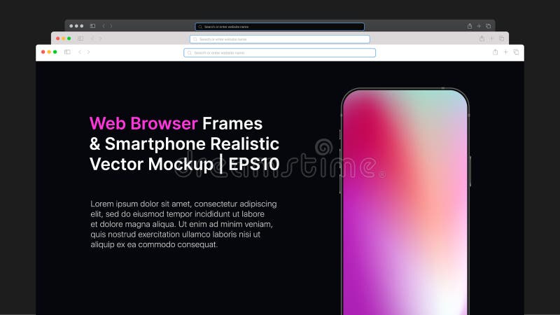 Wireframe UI Kit for Smartphone. Mobile App UX Design. New OS Sign Up ...