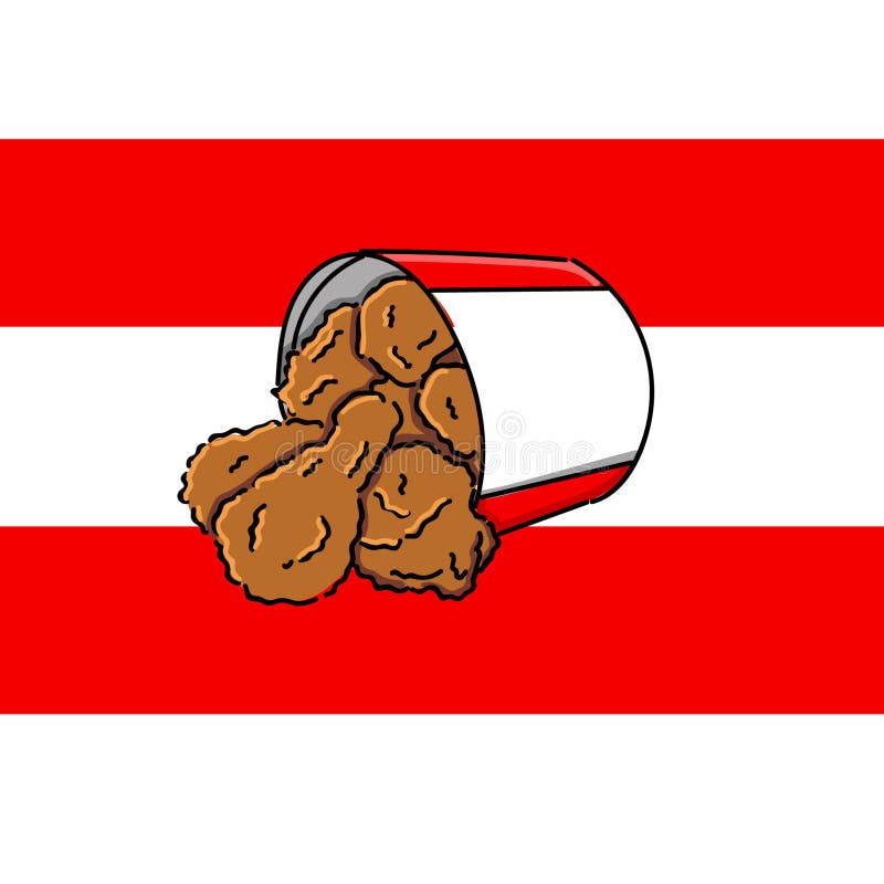 Bucket of Fried Chicken Legs Pixel Art. 8 Bit Vector Illustration Stock ...