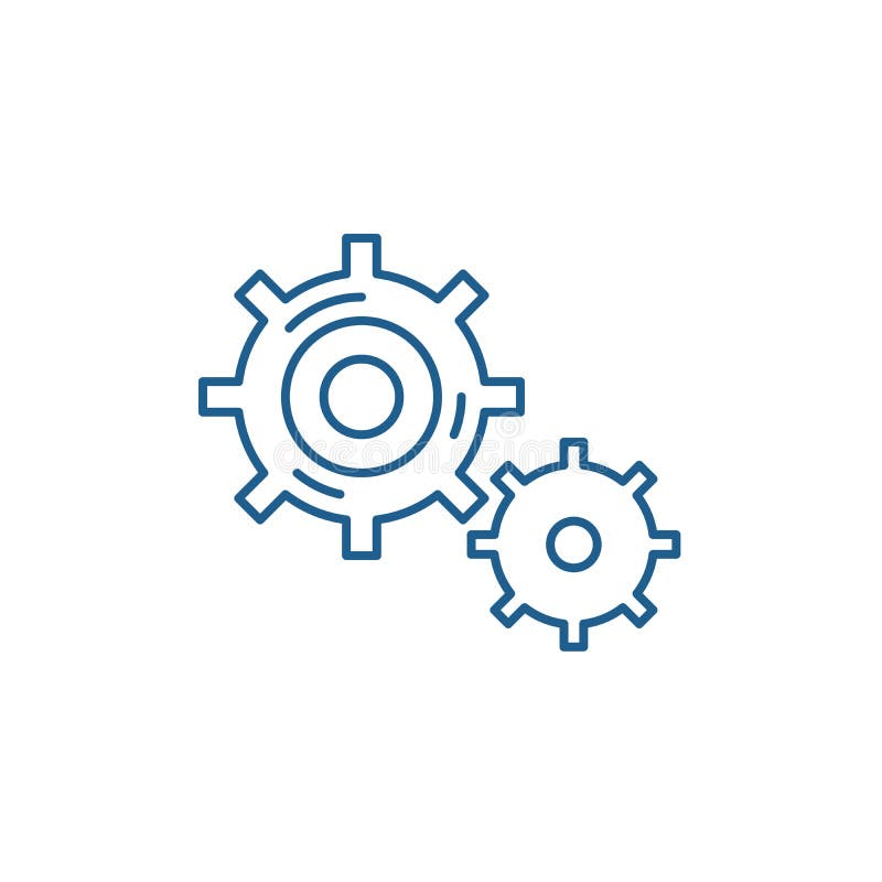 Business Processes Line Icon Concept. Business Processes Flat Vector ... Business Processes Line Icon Concept. Business Processes Flat Vector ...