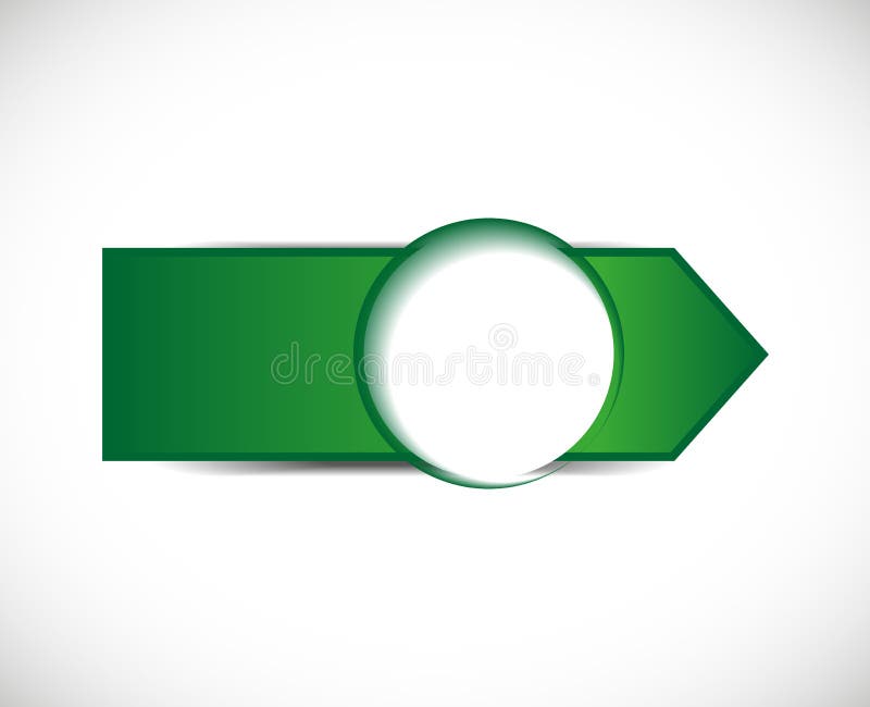 Web button with arrow stock vector. Illustration of push - 31603957