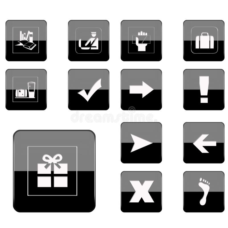 Web icons collection editorial photography. Illustration of green - 7238507