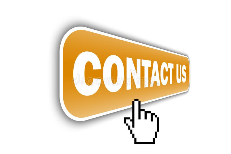 Visit Us Sign. Rounded Isolated Button. White Sticker Stock Vector ...