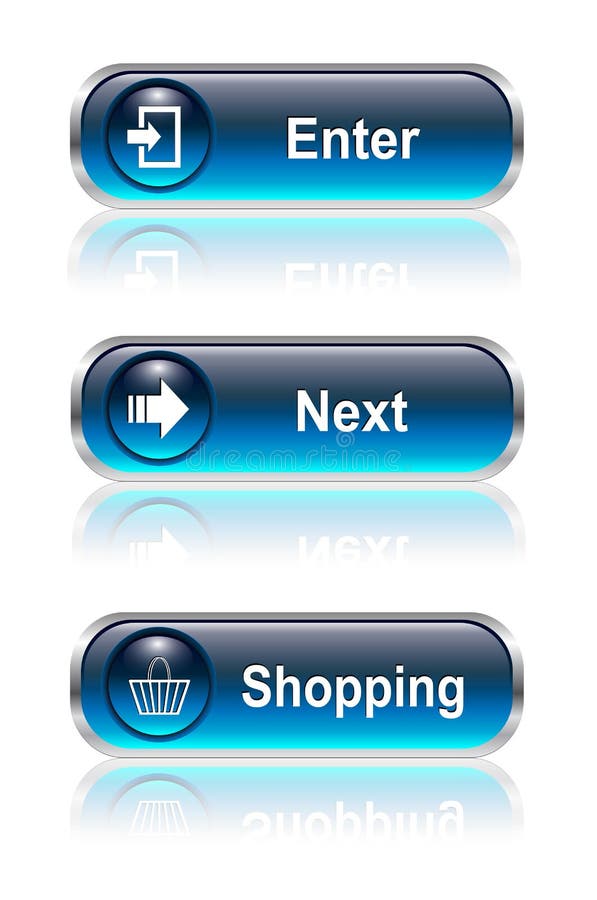 Next Button Icon Blue