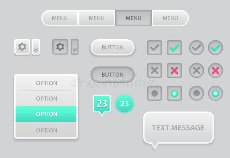 555 Mobile App Button Icon Set Photos - Free & Royalty-Free Stock ...