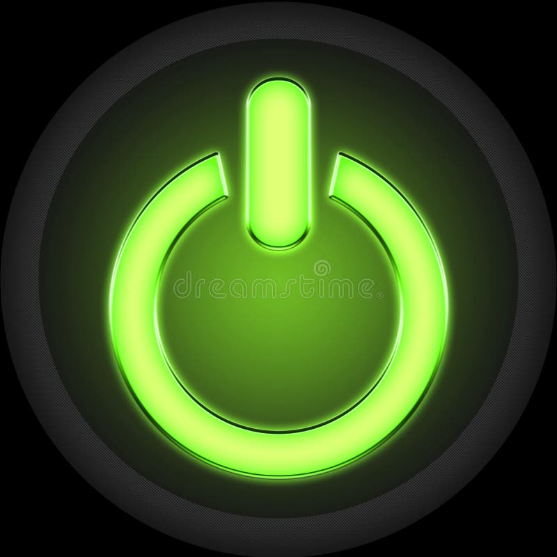 Web button on off stock illustration. Illustration of computer - 48025503