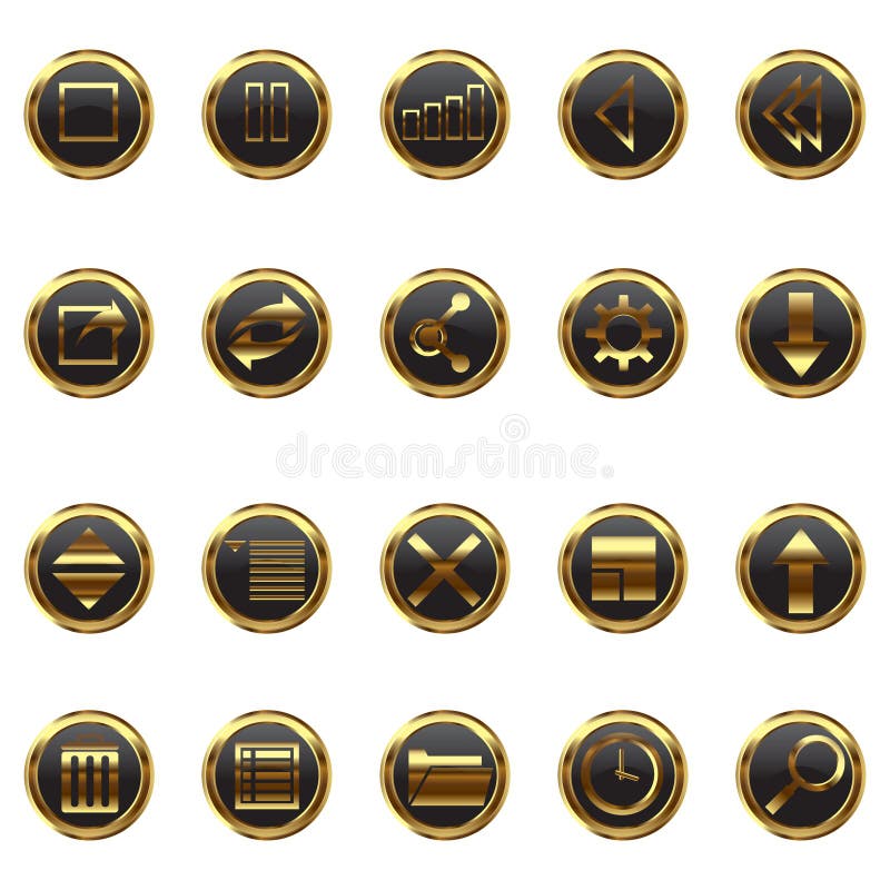 Print stock vector. Illustration of medias, download - 190669259