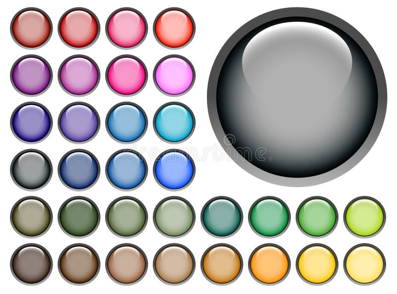 FPCON buttons stock vector. Illustration of condition - 11613024