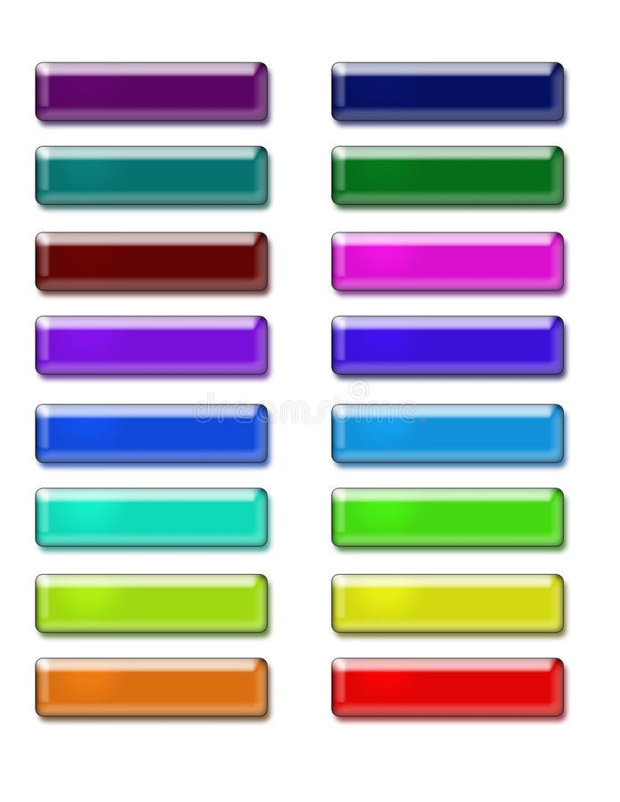 Web Buttons stock illustration. Illustration of square - 3804232