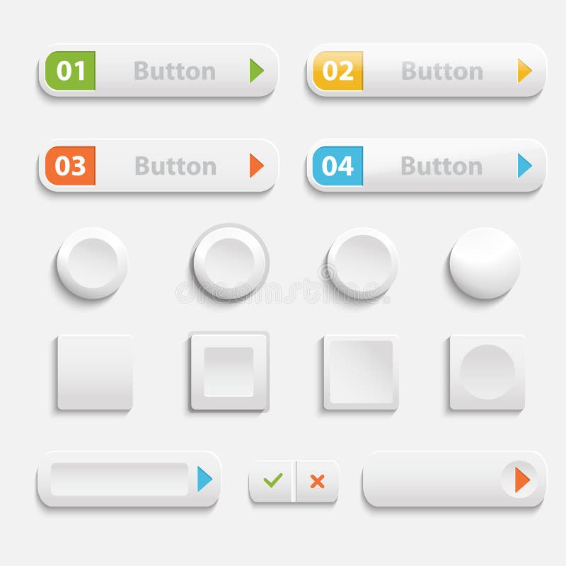 Buttons Number Symbol Stock Illustrations – 7,016 Buttons Number Symbol ...