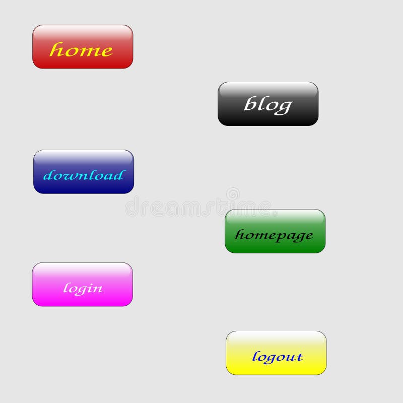 Website Buttons Free Stock Photos & Pictures, Website Buttons Royalty ...