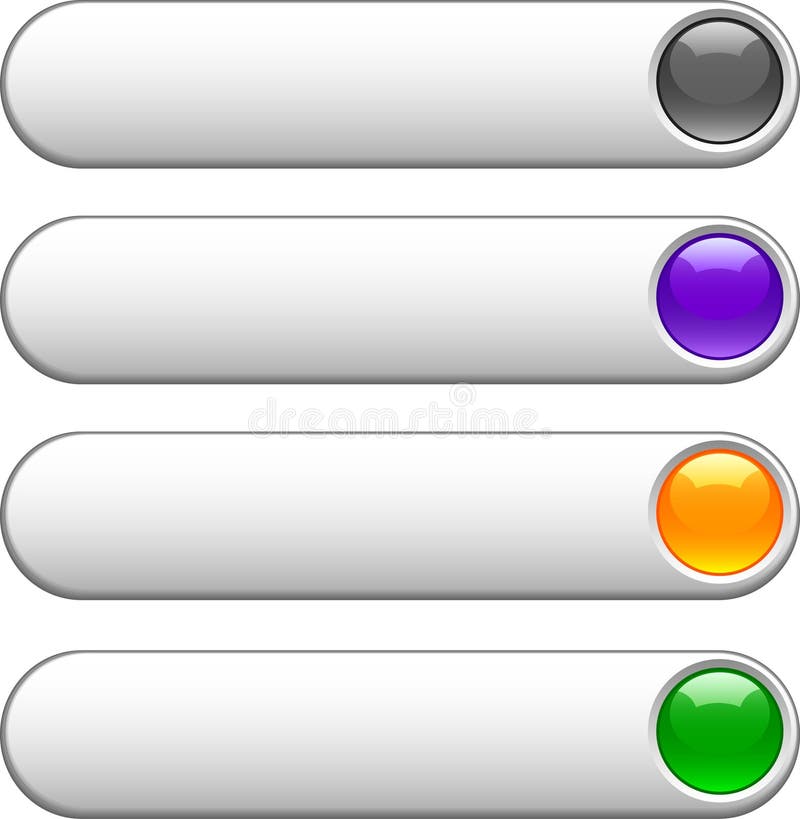 Internet buttons. stock vector. Illustration of site, buttons - 8738355