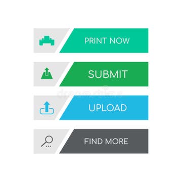 Modern Black Red Web Ui Elements Stock Illustrations – 265 Modern Black ...