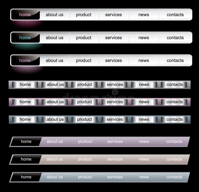 Website user interface stock vector. Illustration of pattern - 5444471