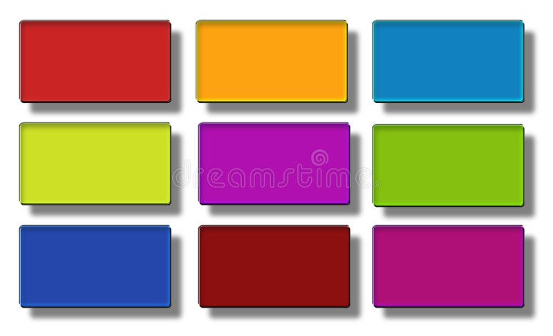 Color buttons stock vector. Illustration of artistic, pattern - 3556866