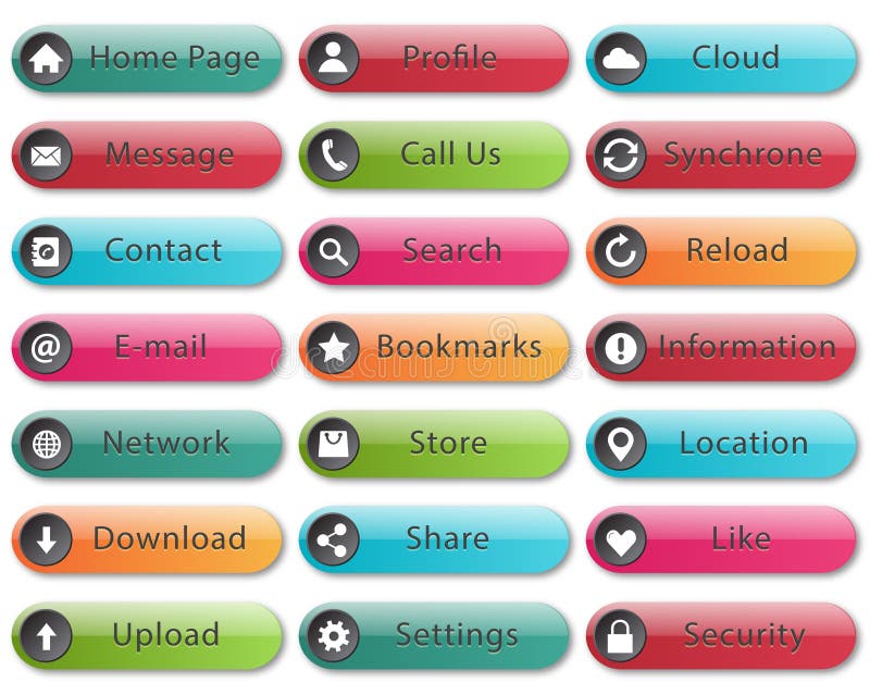 Colorful Web Buttons Stock Illustrations – 27,768 Colorful Web Buttons ... Colorful Web Buttons Stock Illustrations – 27,768 Colorful Web Buttons ...