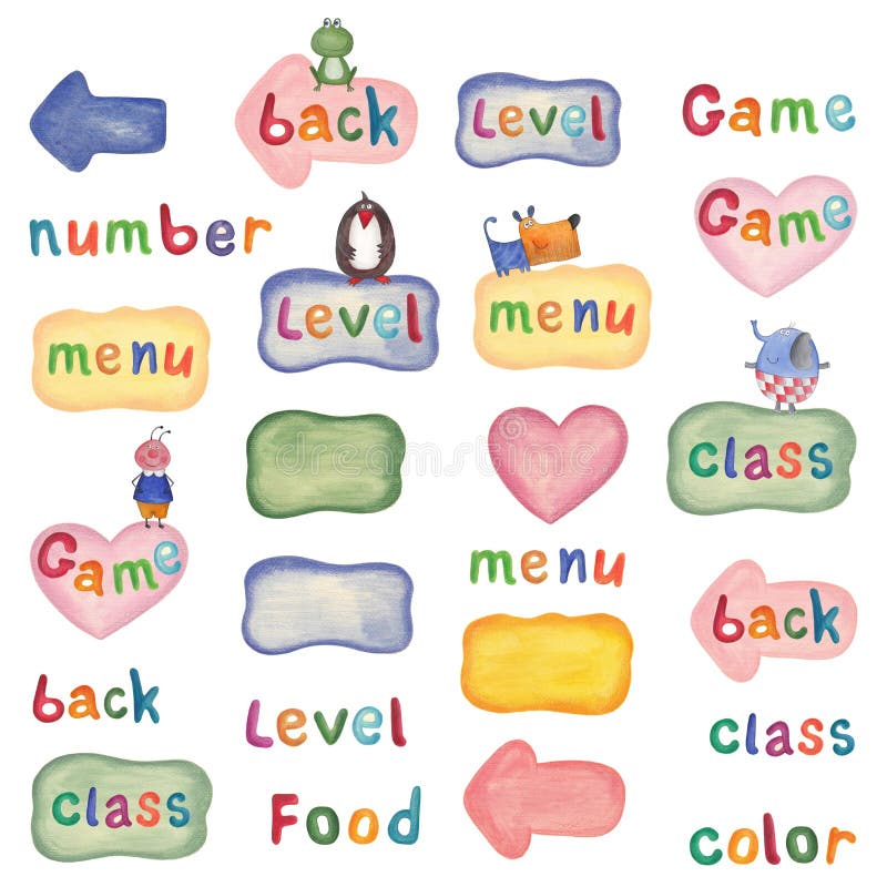 Watercolor Indicator Stock Illustrations – 108 Watercolor Indicator ...