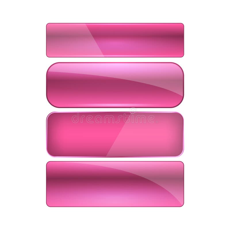 Web buttons set stock illustration. Illustration of button - 81854987