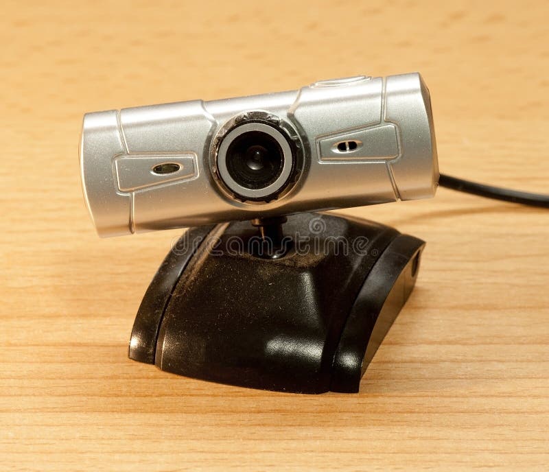 Web Camera on Screen Background Stock Photo - Image of capture ...