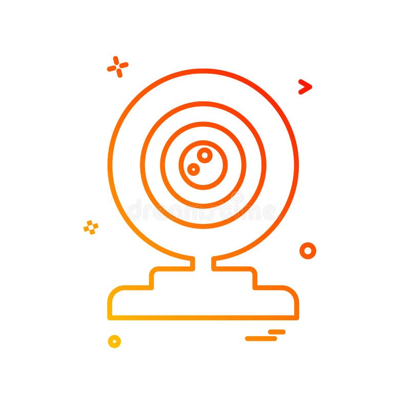 Web cam icon design vector stock vector. Illustration of graphic ...