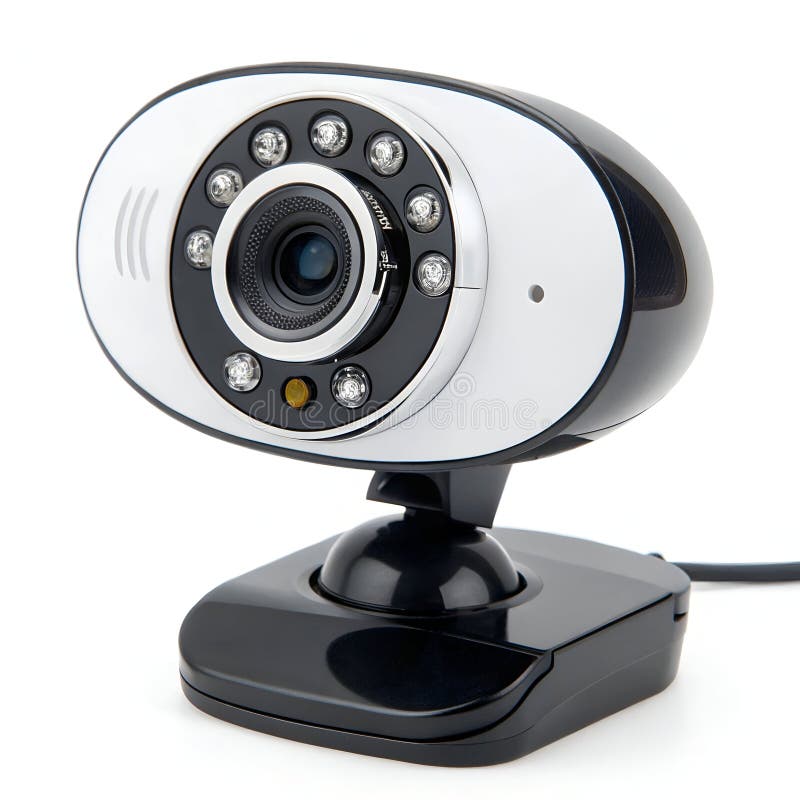 Web Cam stock illustration. Illustration of device, chat - 357204788